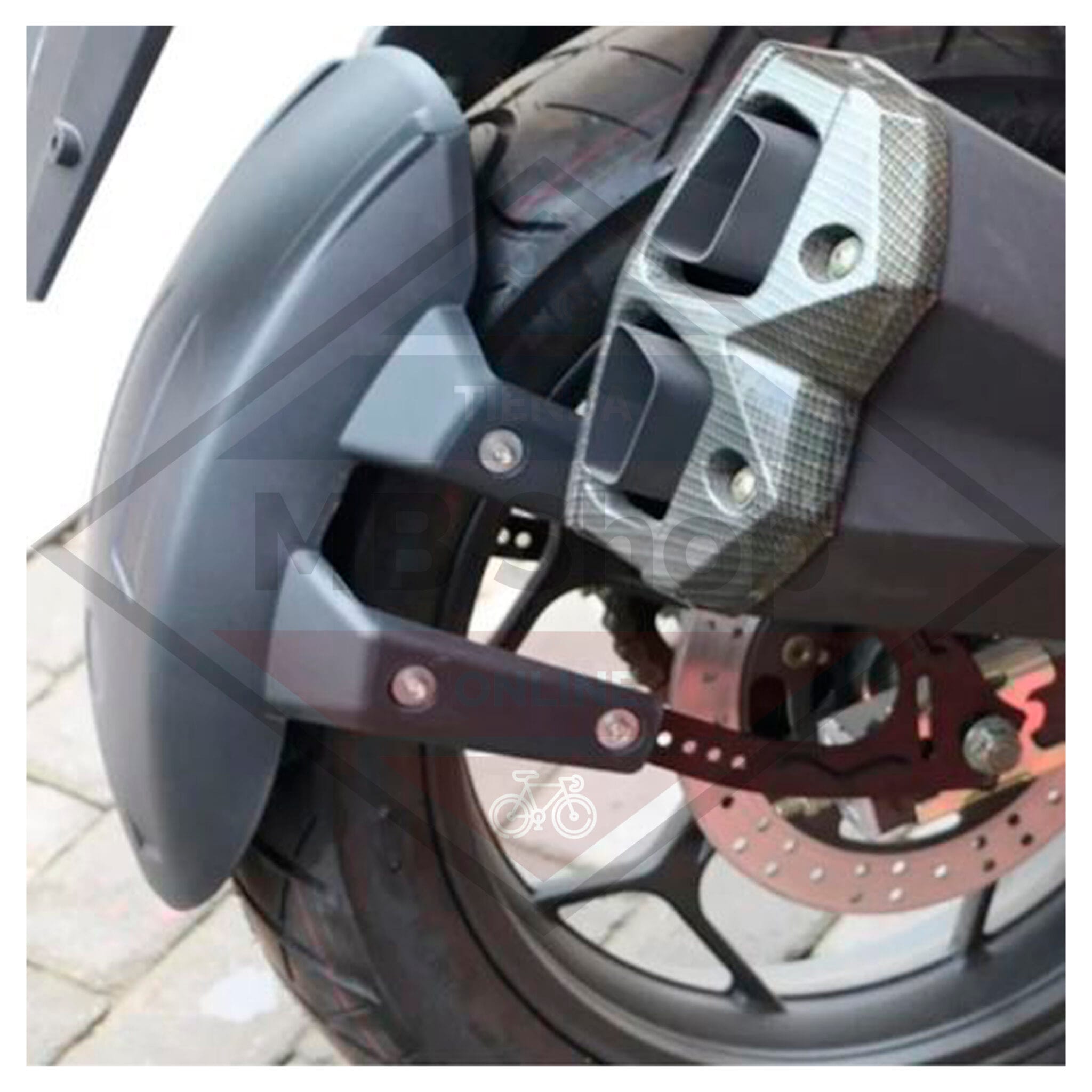 Tapabarro para moto universal - Tienda MB Shop