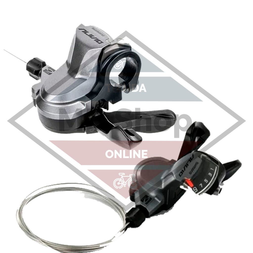 Shifter Shimano Alivio 9v (Derecho) - Tienda MB Shop